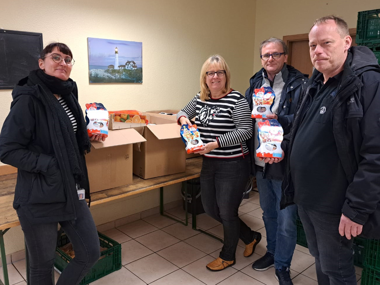 Nikolausaktion mit der ALBERT WEBER GmbH & dem Restaurant LINHARTS ...